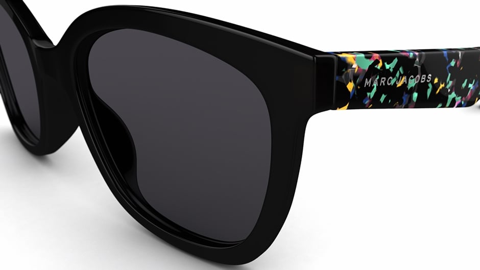 MARC JACOBS Women's glasses MARC JACOBS SUN RX 02 | Black Frame $349 ...