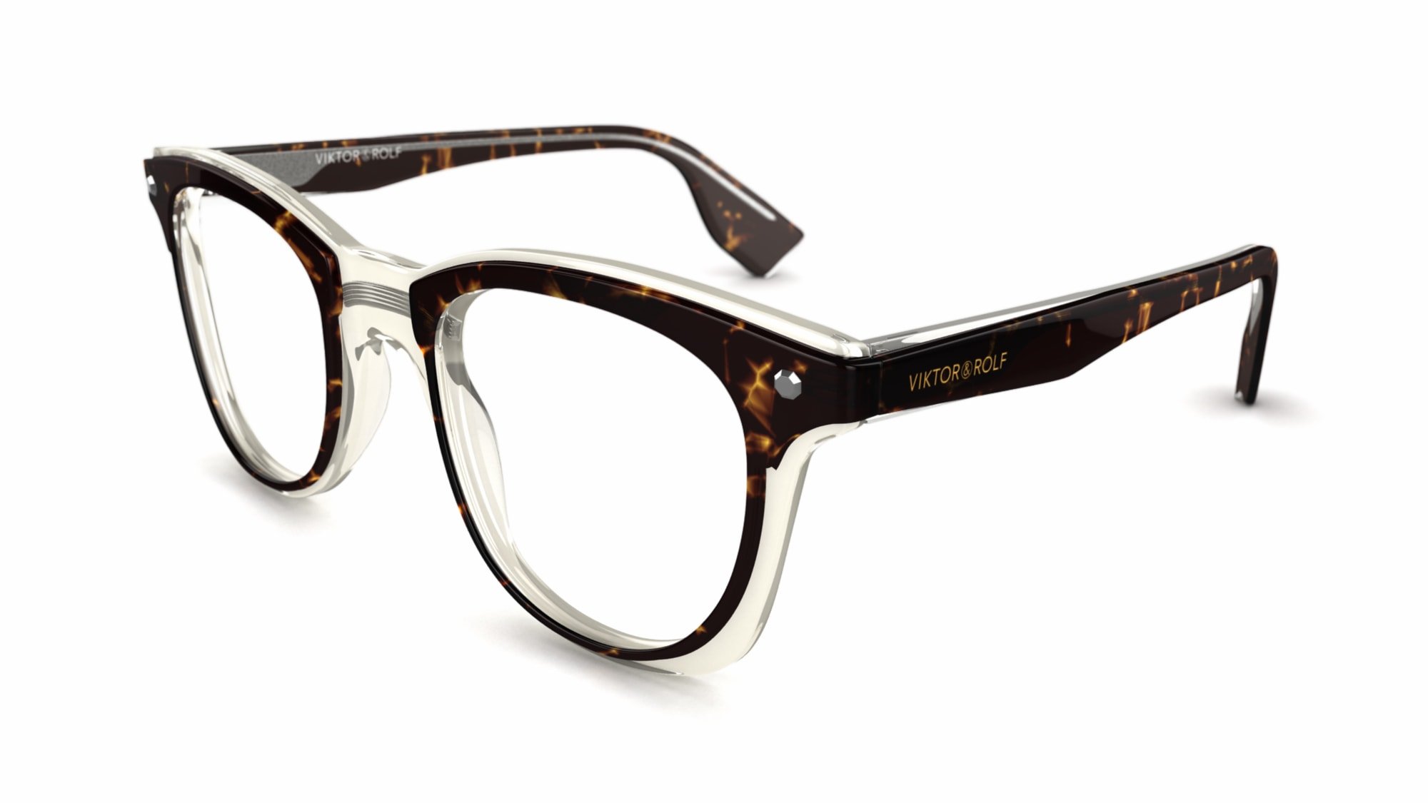 Viktor-Rolf Men's glasses VR 10 | Clear Frame $349 | Specsavers Australia