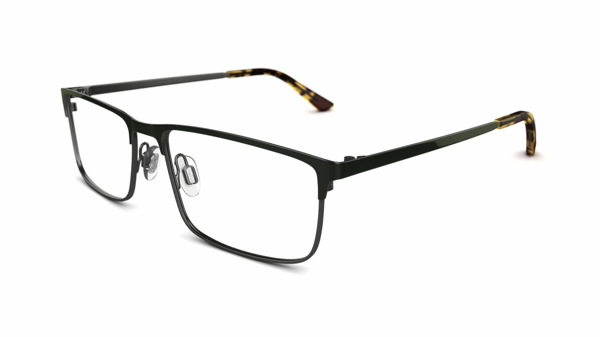 Specsavers Men's glasses LOUIE | Green Frame $149 | Specsavers Australia