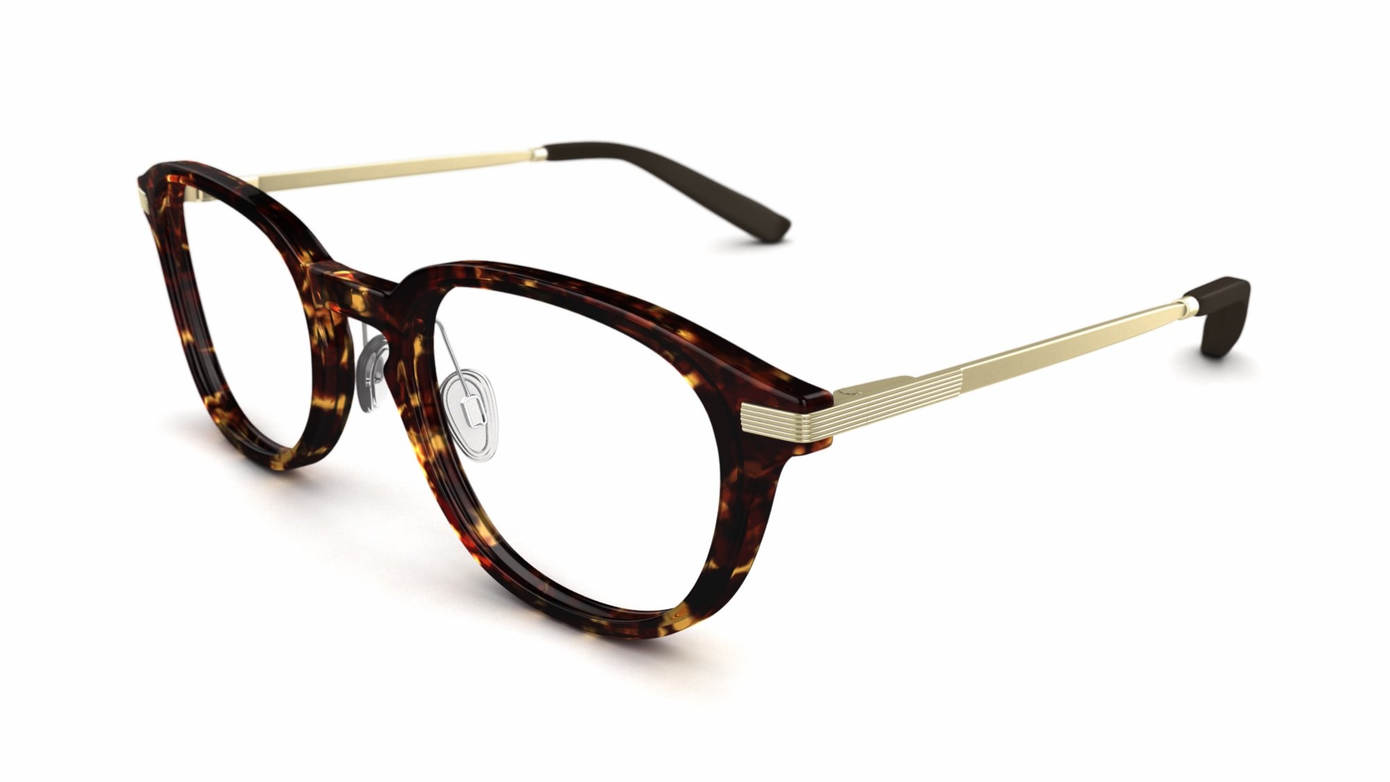 Comfit Men's glasses PETAR | Brown Round Plastic Acetate Frame £99 ...