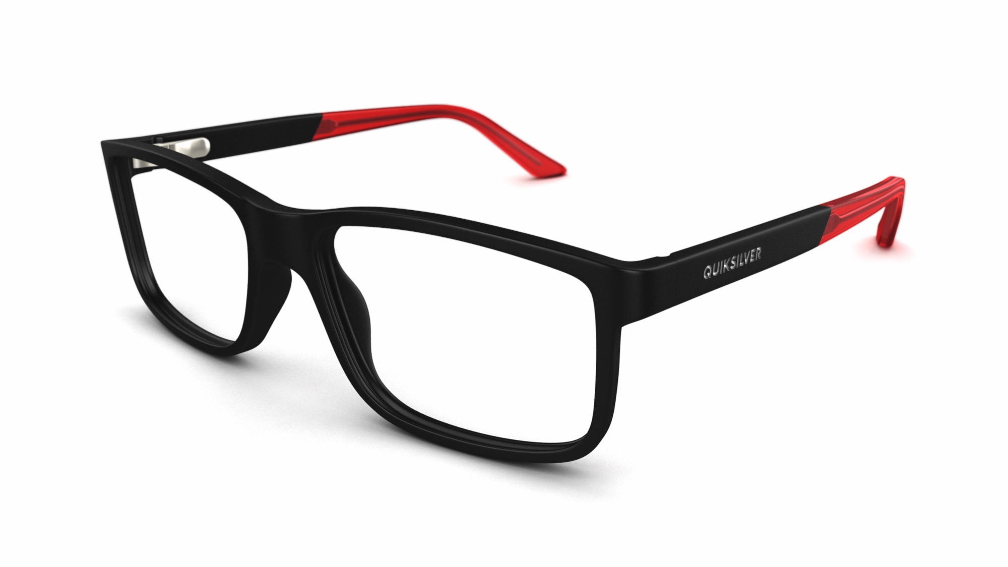 Quiksilver Men's glasses QS 59 | Black Rectangle Plastic Cellulose ...