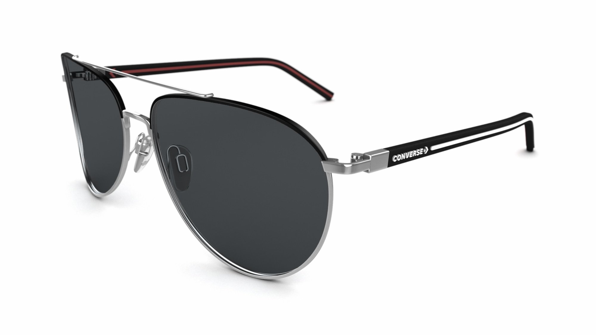 Converse Herr glasogon CONVERSE Solglasögon 15 | Silver Båge 1595 kr ...