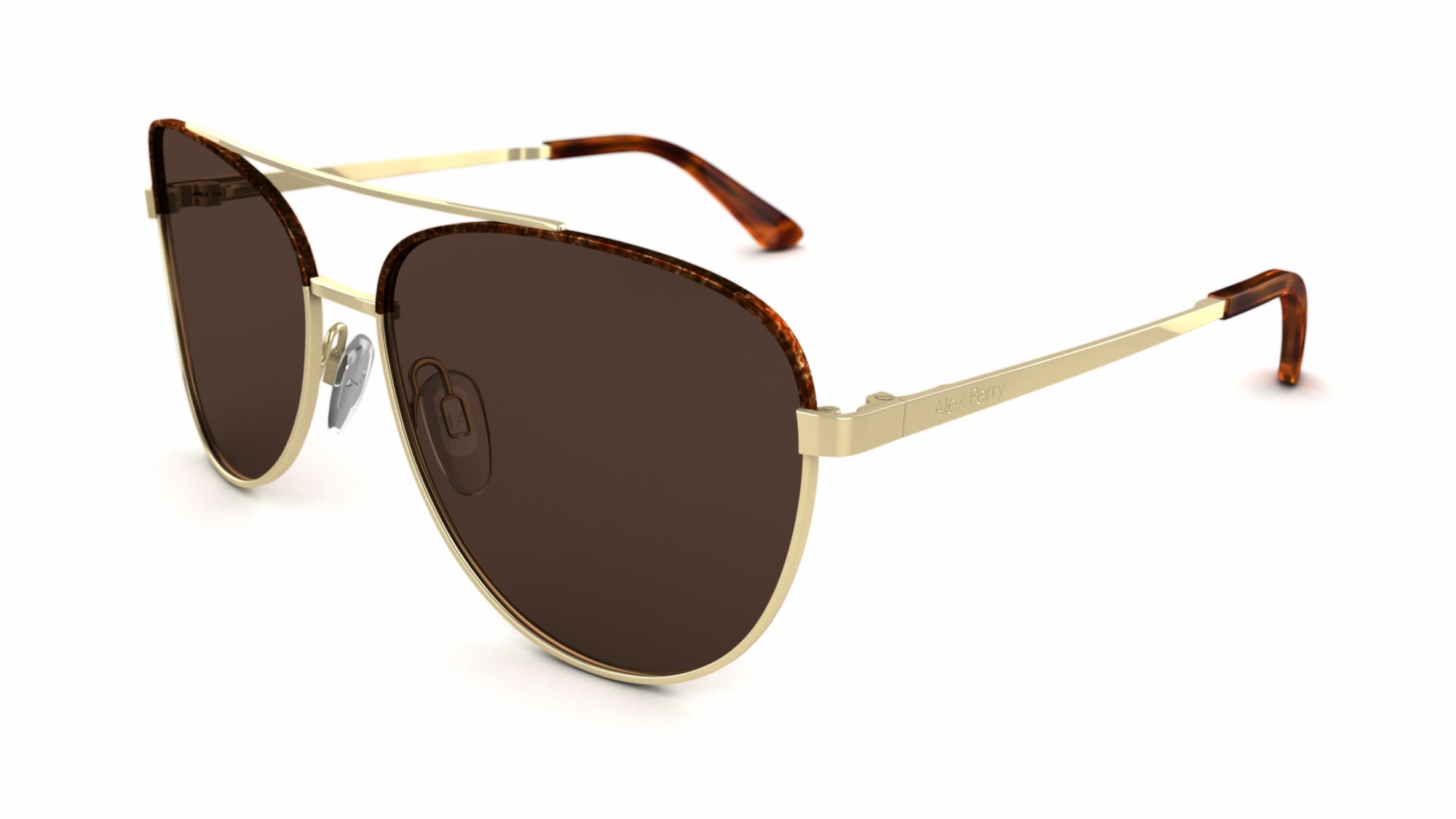 Alex Perry Women's glasses AP Sunglasses 52 | Brown Frame $249 ...