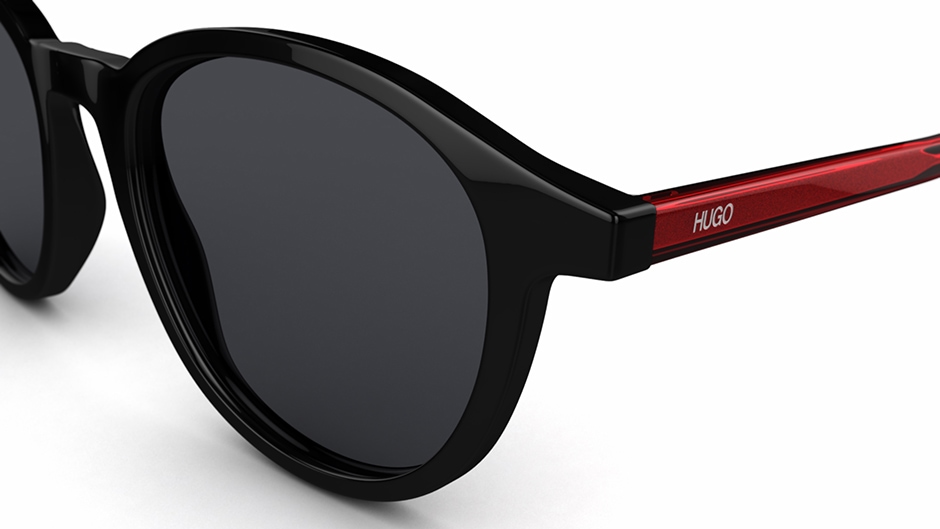 HUGO Men's glasses HG SUN RX 06 | Black Frame $199 | Specsavers Australia