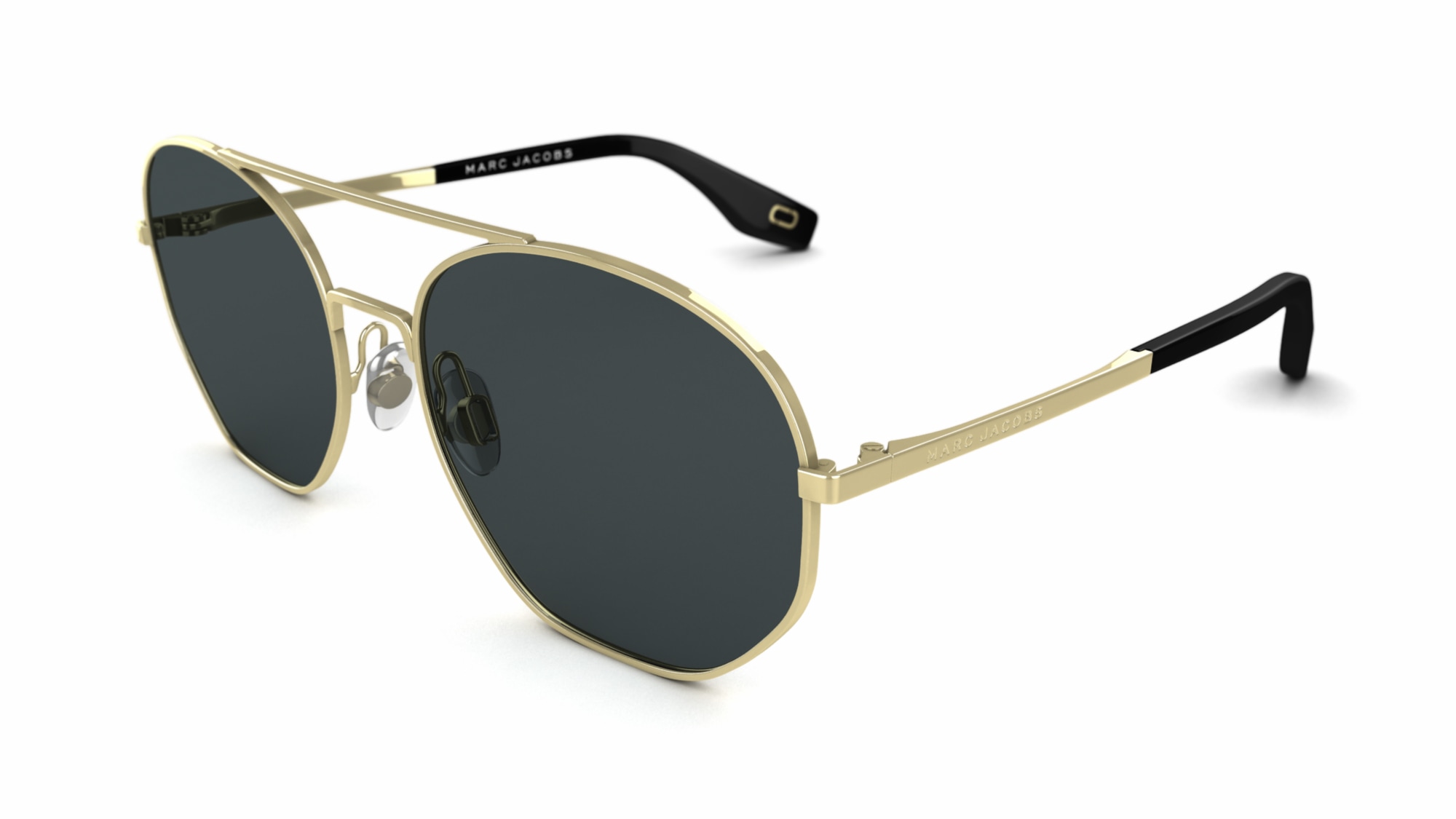 MARC JACOBS Women's glasses MARC JACOBS Sunglasses 12 | Gold Frame $299 ...