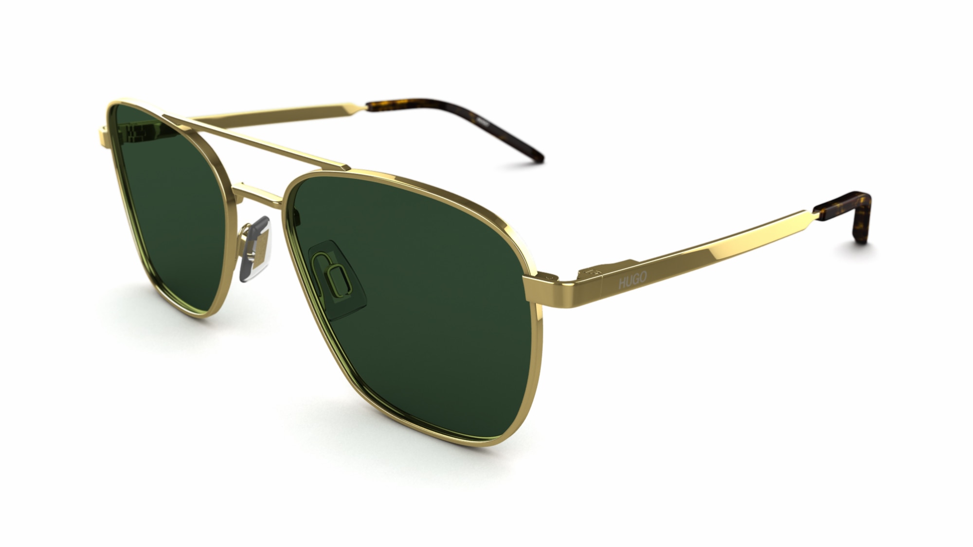 HUGO Men's glasses HG Sunglasses 08 | Gold Frame $299 | Specsavers ...