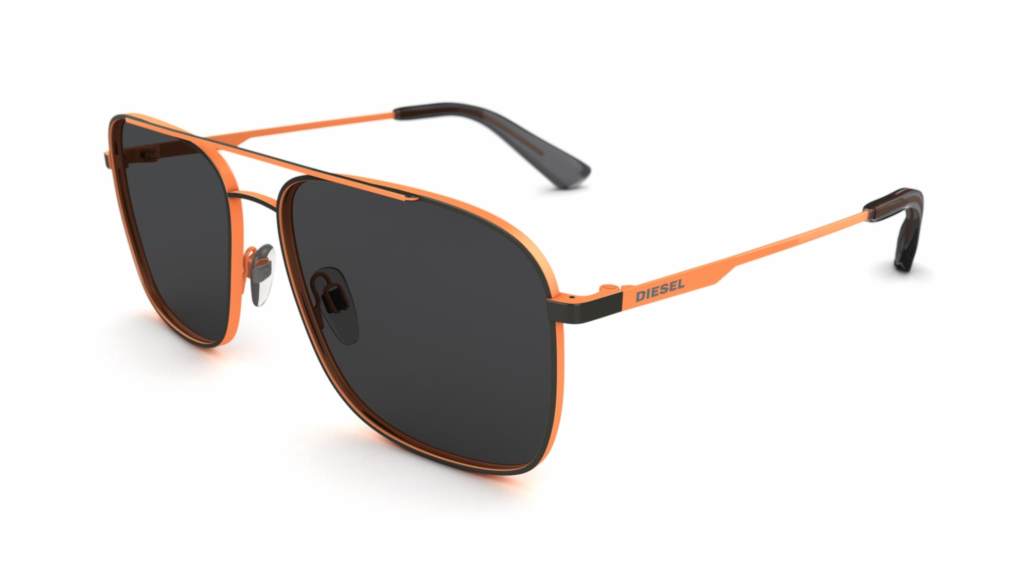 DIESEL Men's glasses DIESEL Sunglasses 02 | Gunmetal Frame $299 ...