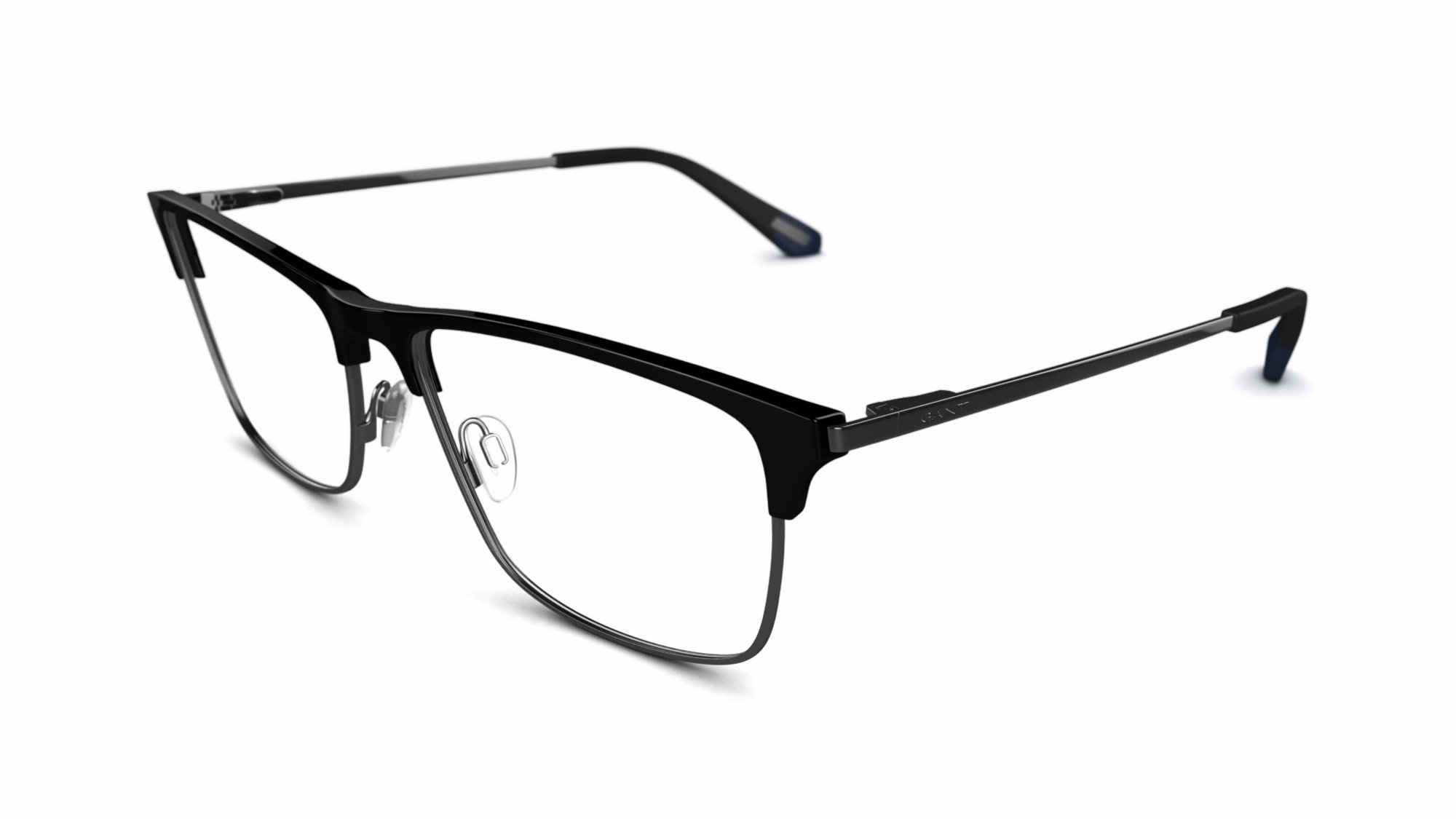 Gant Men's glasses GA3191-1 | Black Square Plastic Cellulose Propionate ...