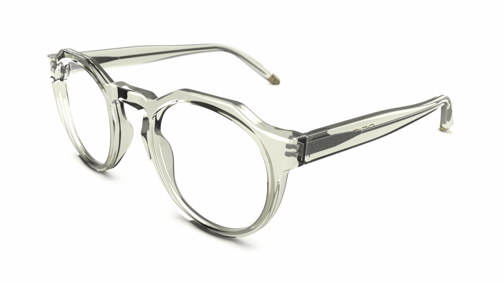 Osiris Men's glasses OSIRIS DILIGENT | Clear Round Plastic Acetate ...