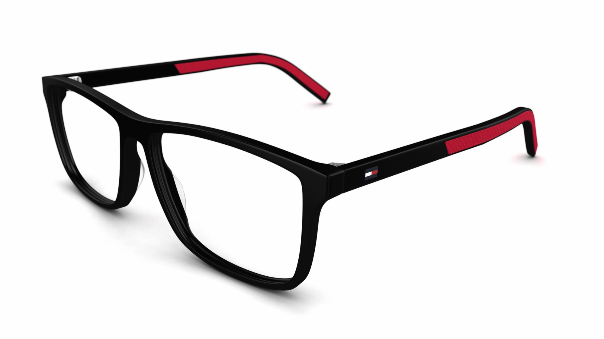 Tommy Hilfiger Men's glasses TH 107 | Black Frame $249 | Specsavers ...