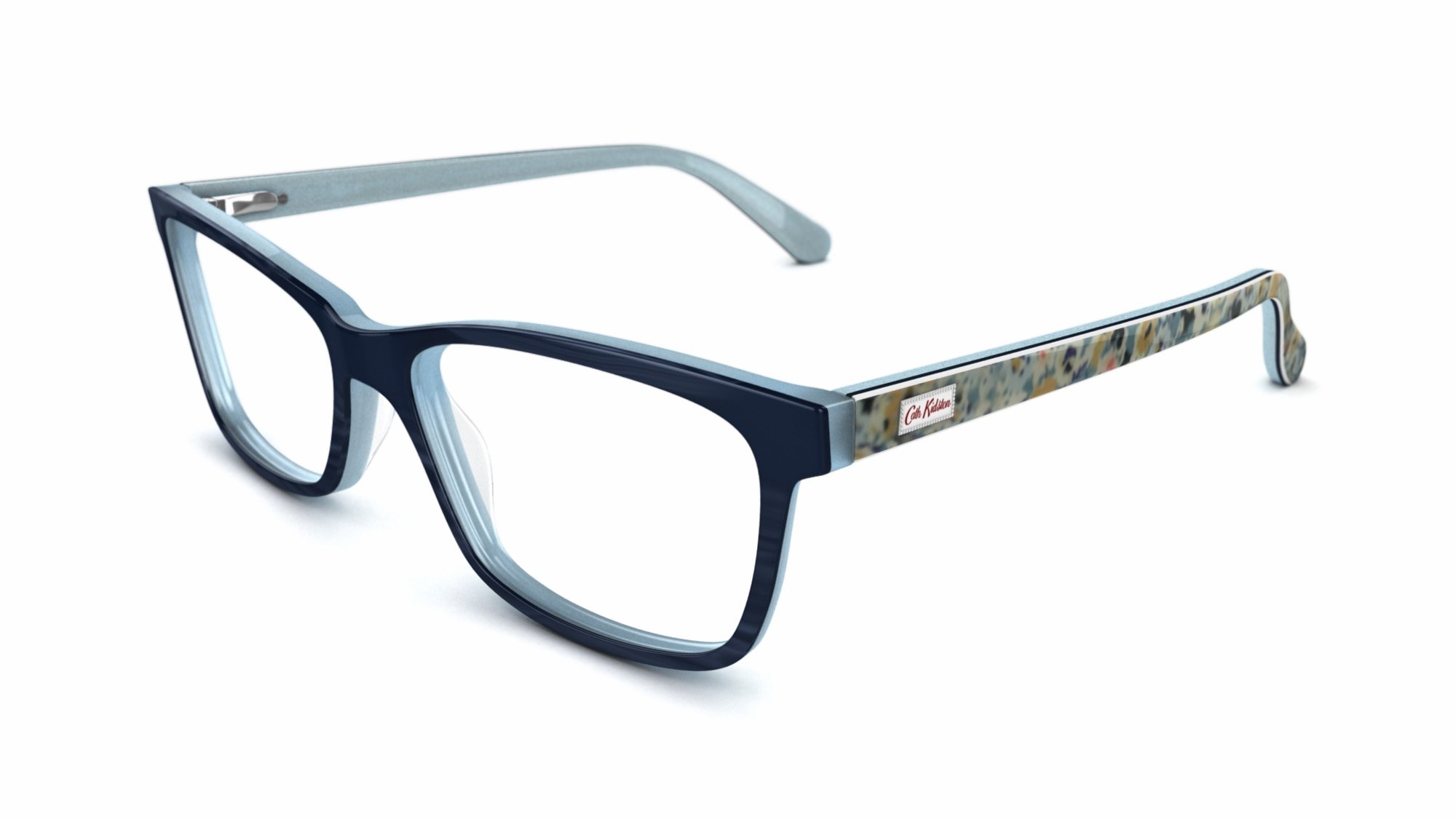 Cath Kidston Women's glasses CATH KIDSTON 17 | Blue Rectangle Plastic ...