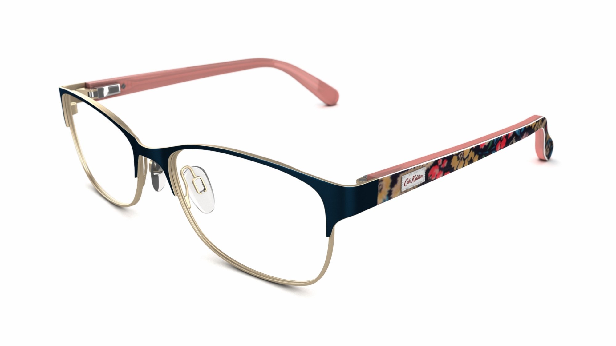 Cath Kidston Women's glasses CATH KIDSTON 18 | Blue Rectangle Metal ...