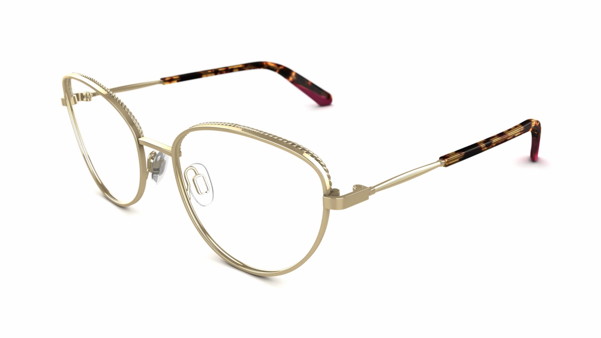 Specsavers Women's glasses FRANCESCA | Gold Frame $459 | Specsavers New ...