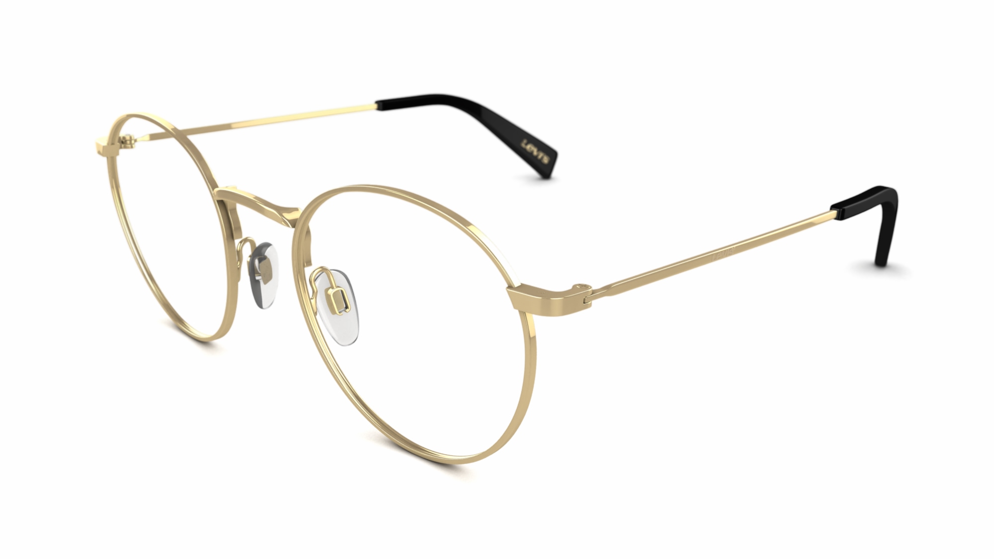 LEVI'S Women's glasses LEVI 02 | Gold Frame $249 | Specsavers Australia