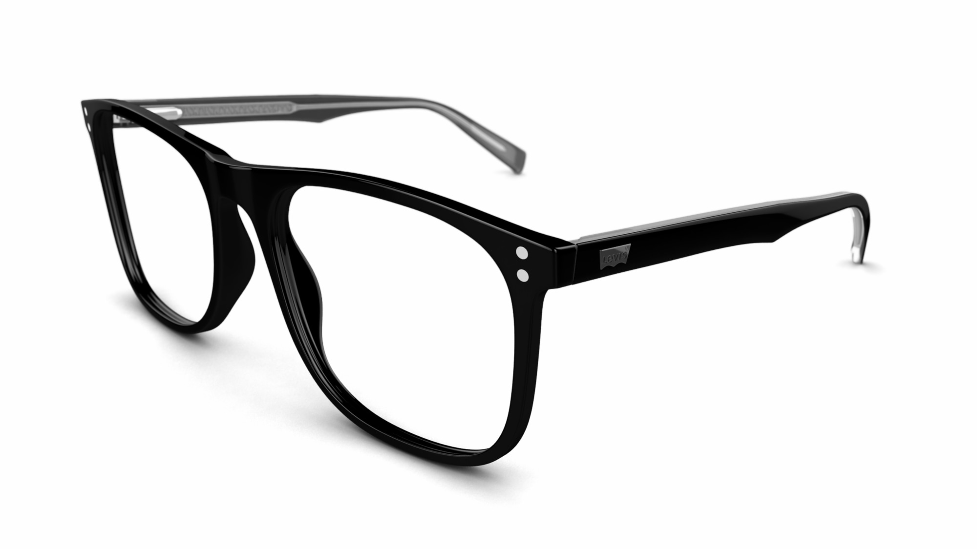 LEVI'S Women's glasses LEVI 03 | Black Frame $249 | Specsavers Australia