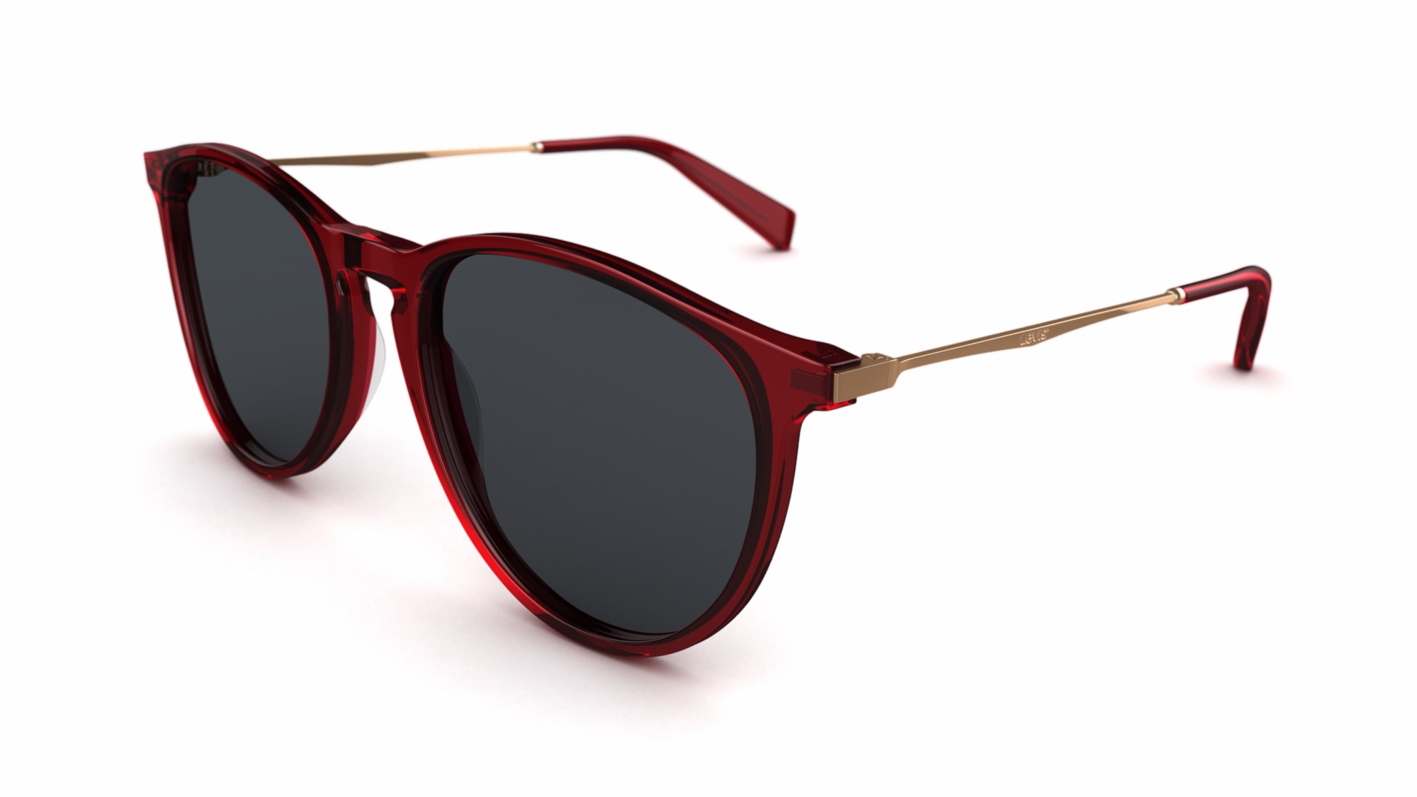 LEVI'S Women's glasses LEVI Sunglasses 03 | Red Frame $299 | Specsavers ...