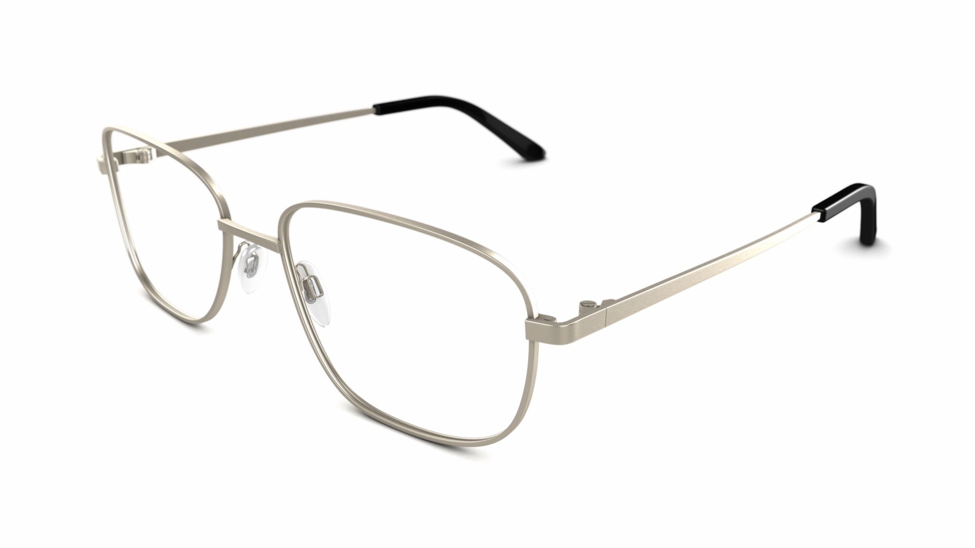 Specsavers Men's glasses ENTRY 03 | Gold Frame $39 | Specsavers Australia