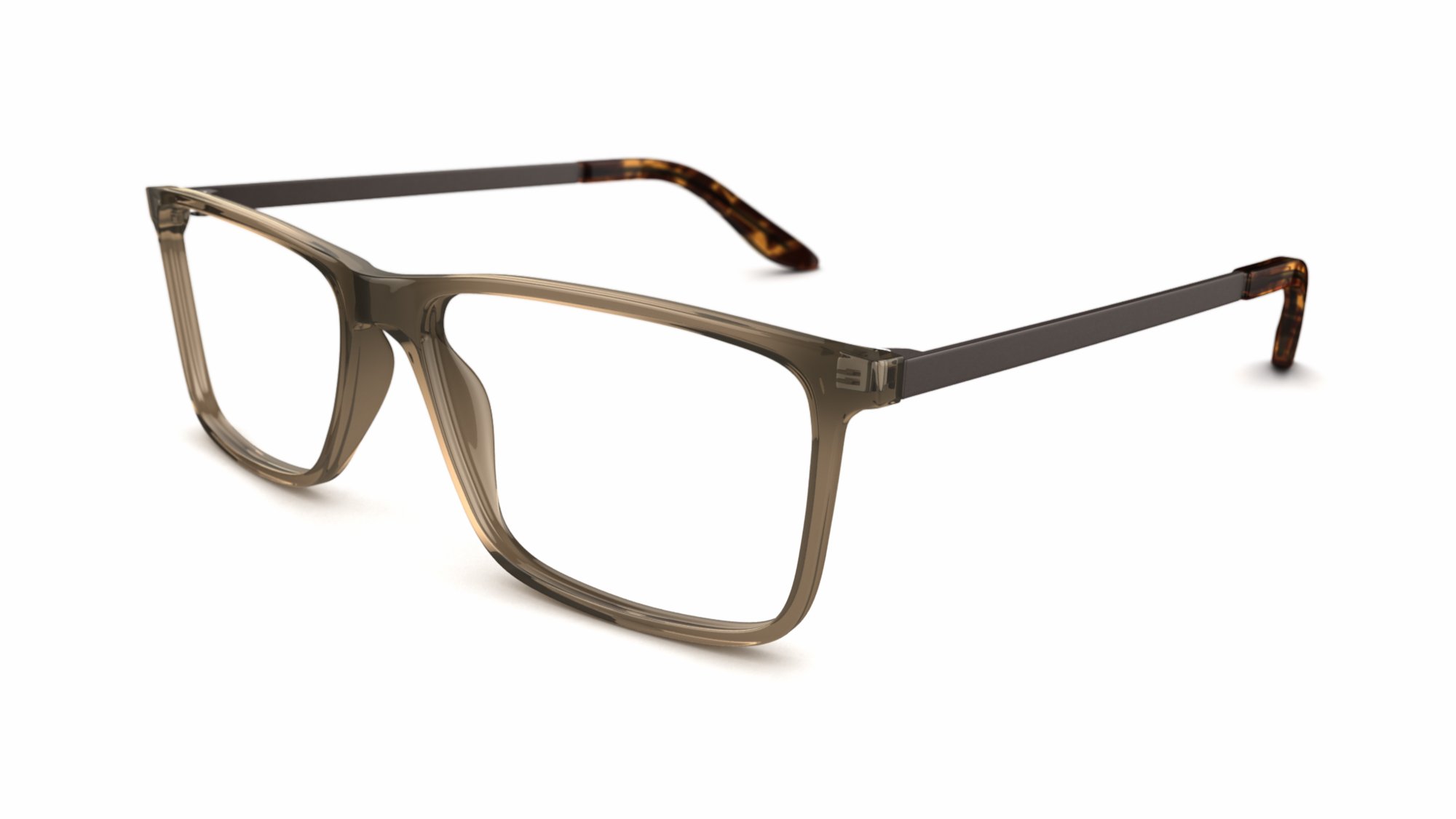 Specsavers Men's glasses CIARAN | Clear Rectangle Plastic Cellulose ...