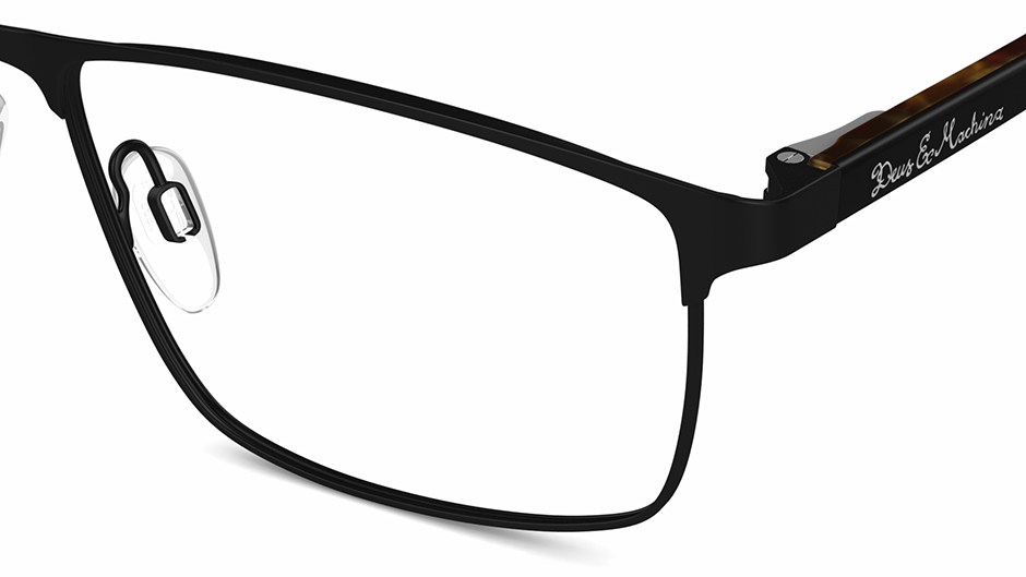 Deus Ex Machina Men's glasses DEUS 2 | Black Metal Stainless steel ...