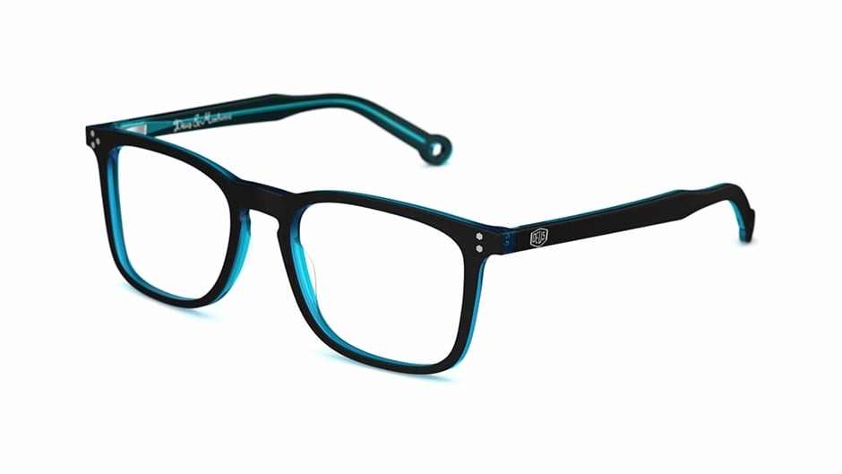 Deus Ex Machina Men's glasses DEUS 4 | Black Plastic Acetate Frame $249 ...