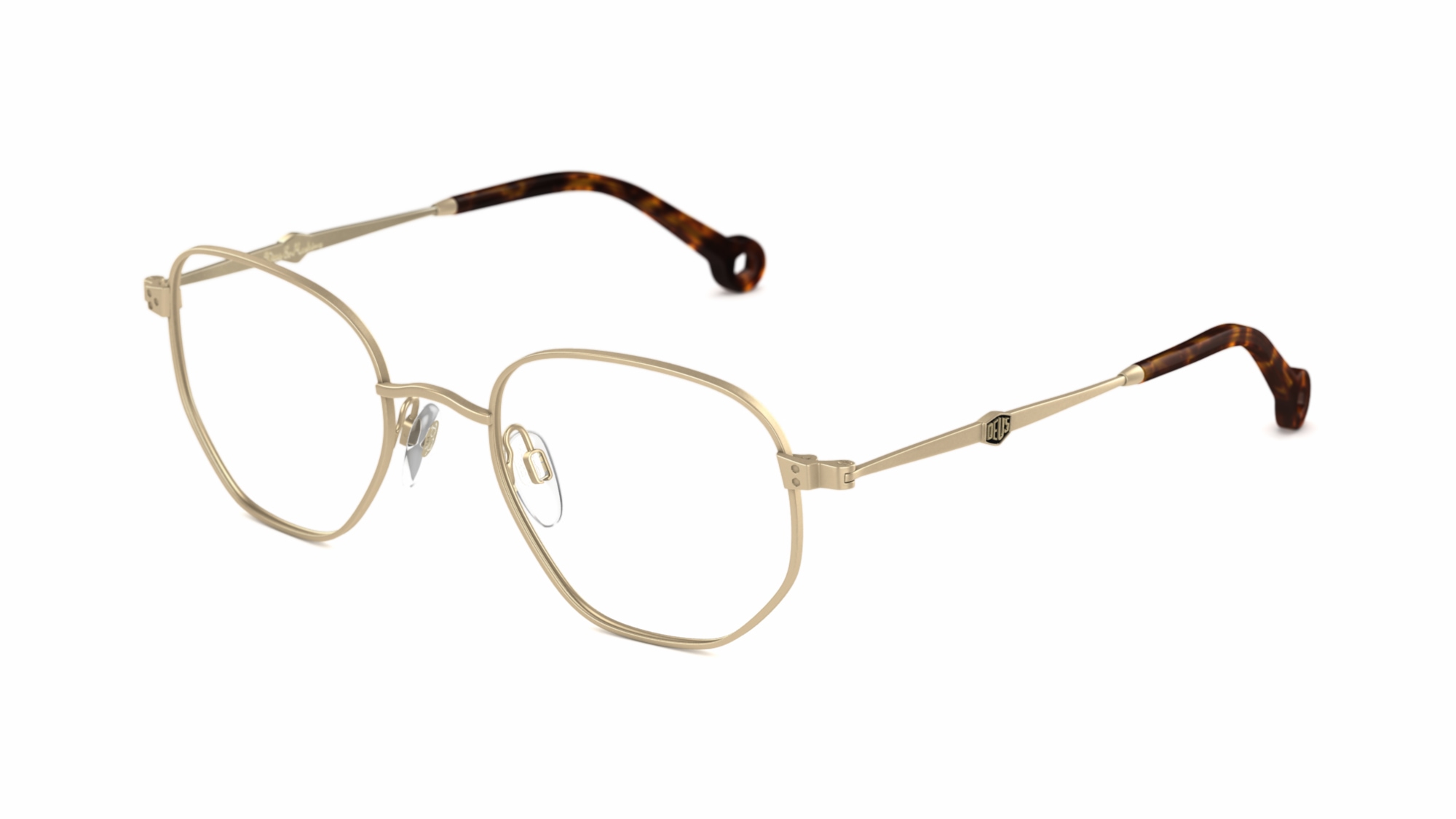 Deus Ex Machina Men's glasses DEUS 7 | Gold Frame $299 | Specsavers ...