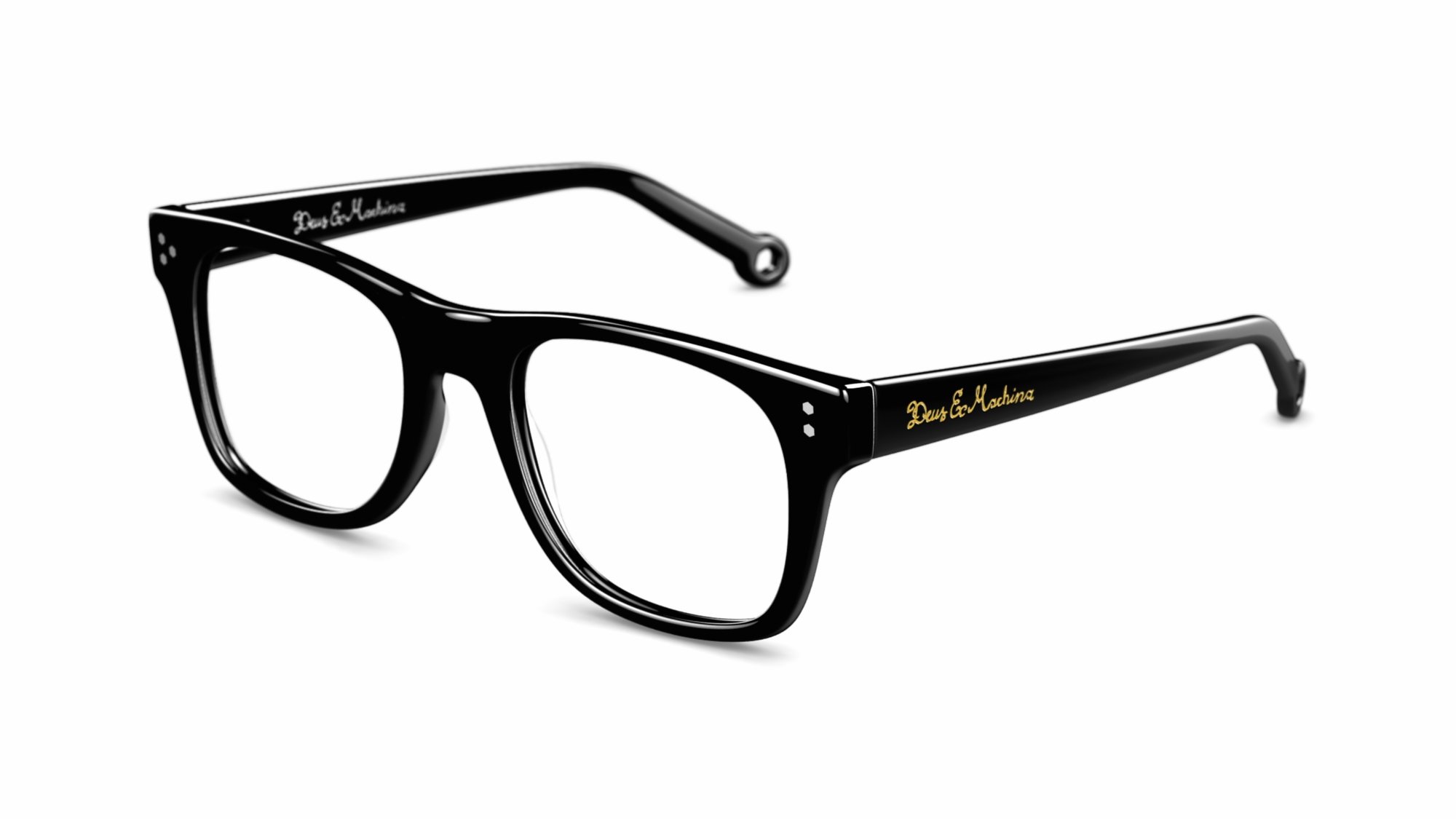 Deus Ex Machina Men's glasses DEUS 10 | Black Plastic Acetate Frame ...