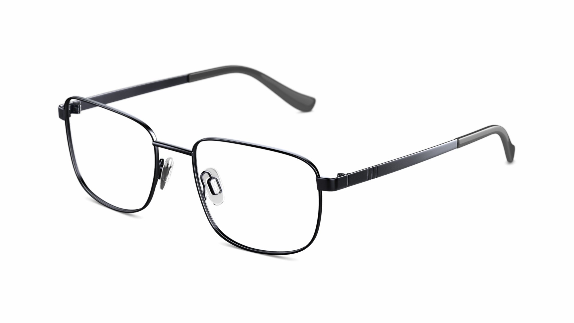 Specsavers Men's glasses LADORF | Blue Square Metal Stainless steel ...