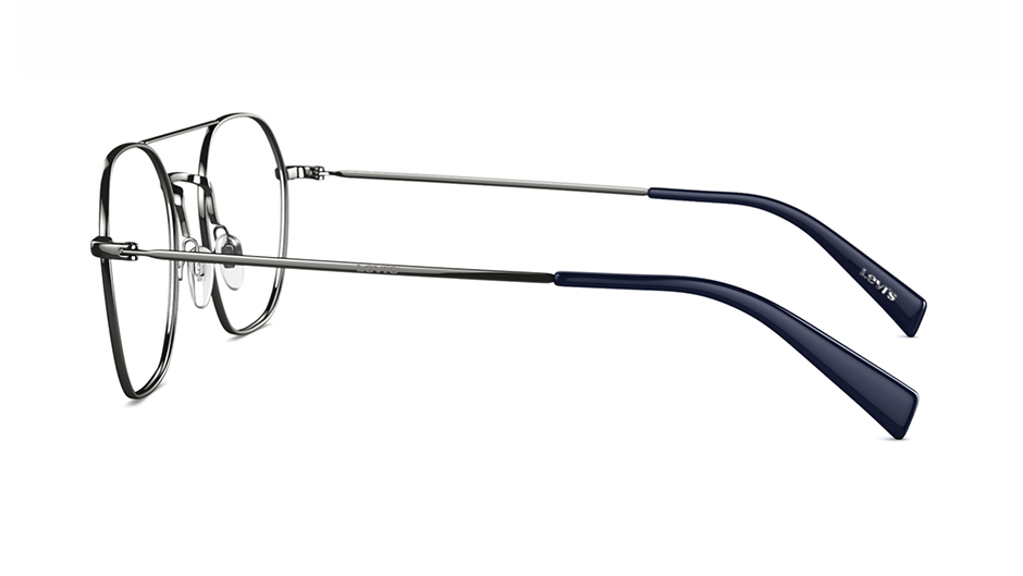 LEVI'S Men's glasses LEVI 07 | Gunmetal Frame $369 | Specsavers New Zealand