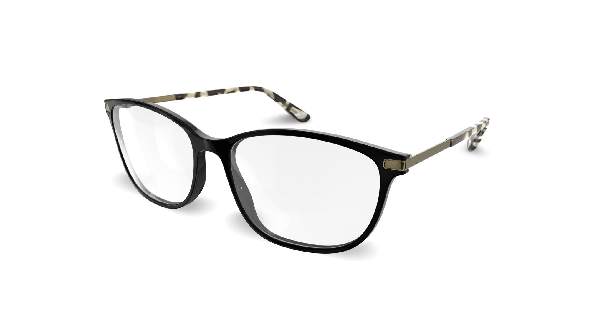 Specsavers Women's glasses AIDEEN | Black Square Plastic Cellulose ...