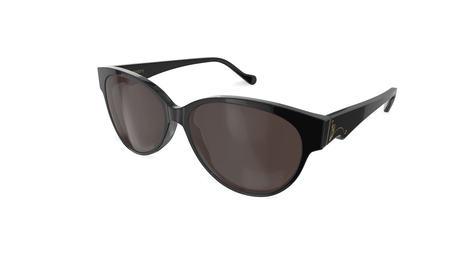 LIBERTY LONDON Women's glasses LL Sunglasses 02 | Black Frame $249 ...