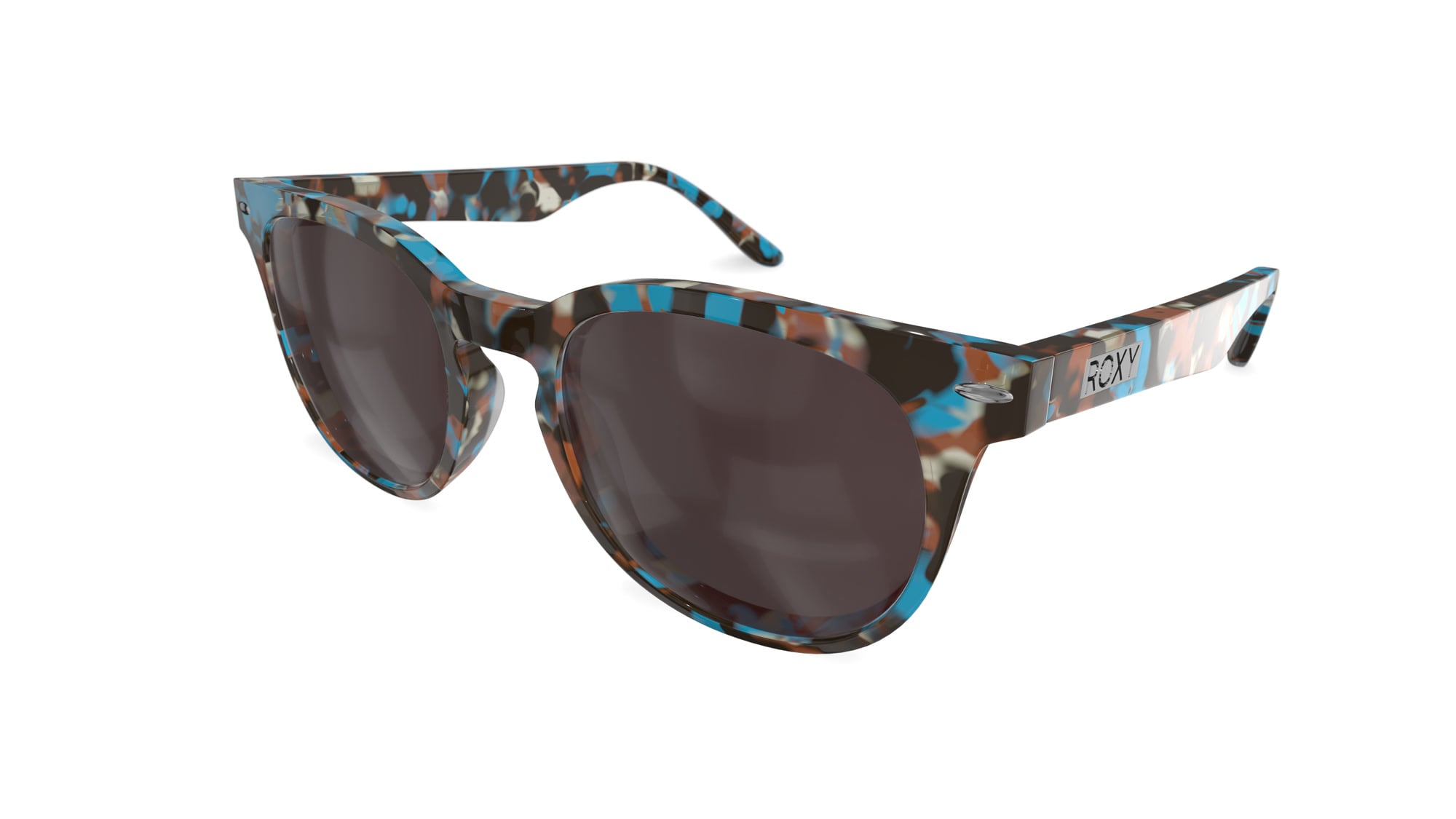 Roxy Women's glasses ROXY Sunglasses 25 | Brown Geometric Plastic ...
