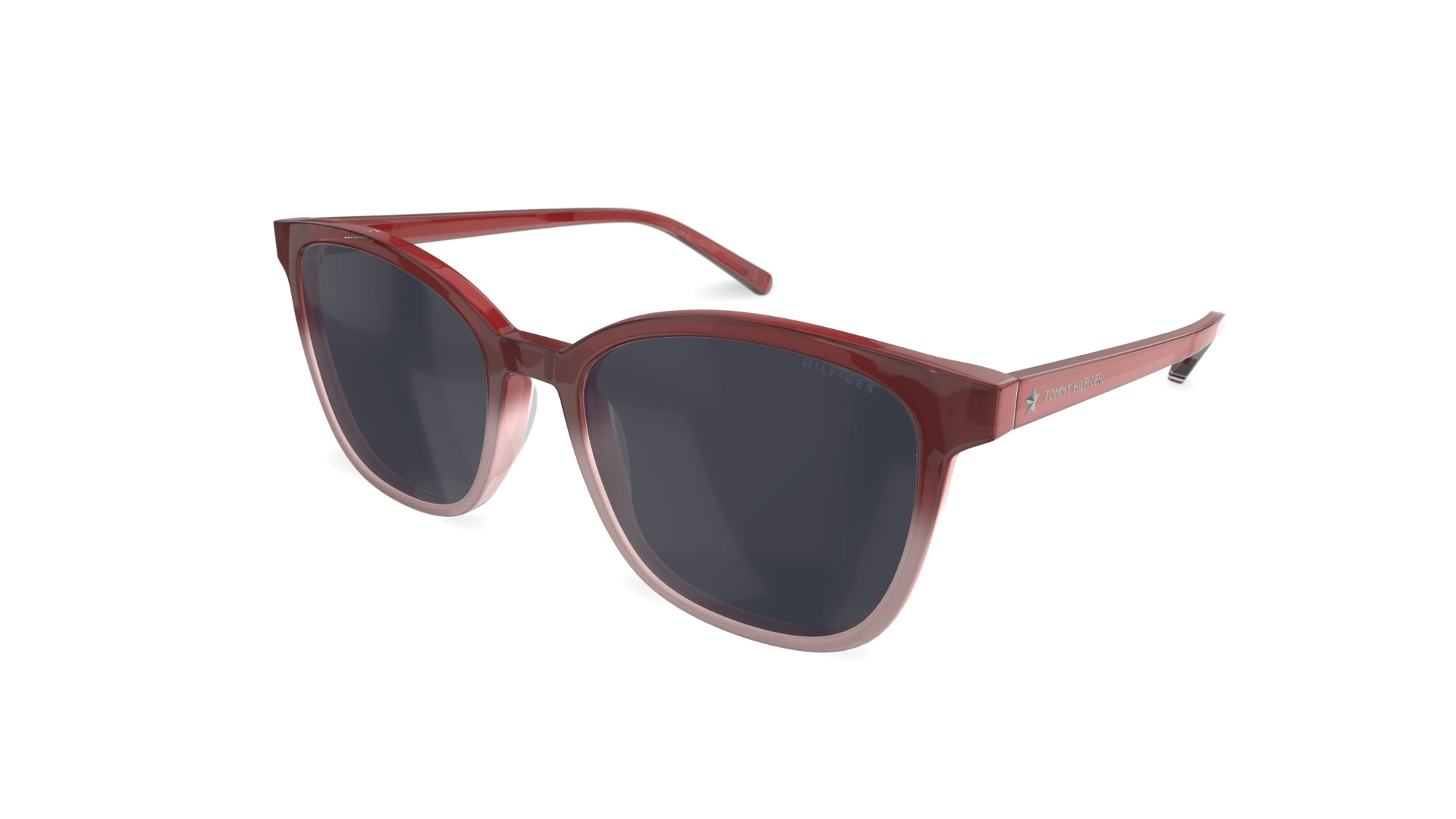Tommy Hilfiger Women's glasses TH Sunglasses 47 | Red Frame $299 ...