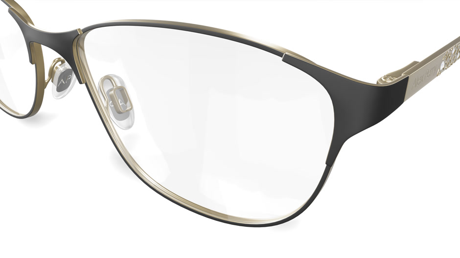 Alex Perry Women's glasses AP 87 | Black Frame $249 | Specsavers Australia