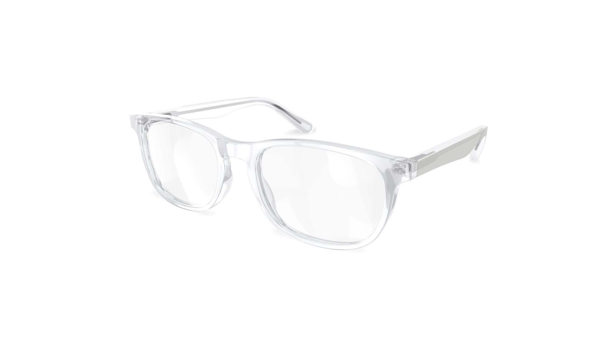 Specsavers Mand briller KIDS 111 | Klar Firkantet Plastik Acetat Stel ...
